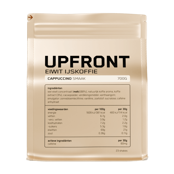 Eiwit IJskoffie – Upfront
