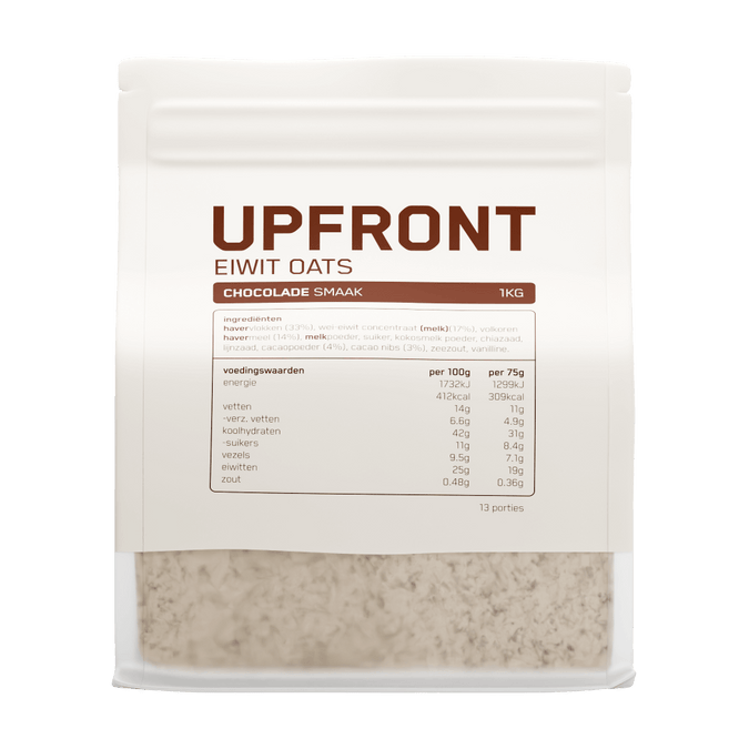 Upfront oats - eiwitrijk ontbijt in 3 minuten